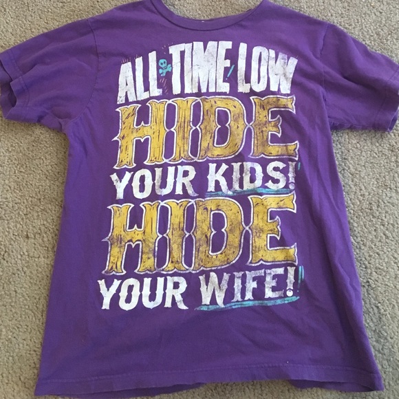Hot Topic | Shirts | All Time Low Shirt | Poshmark